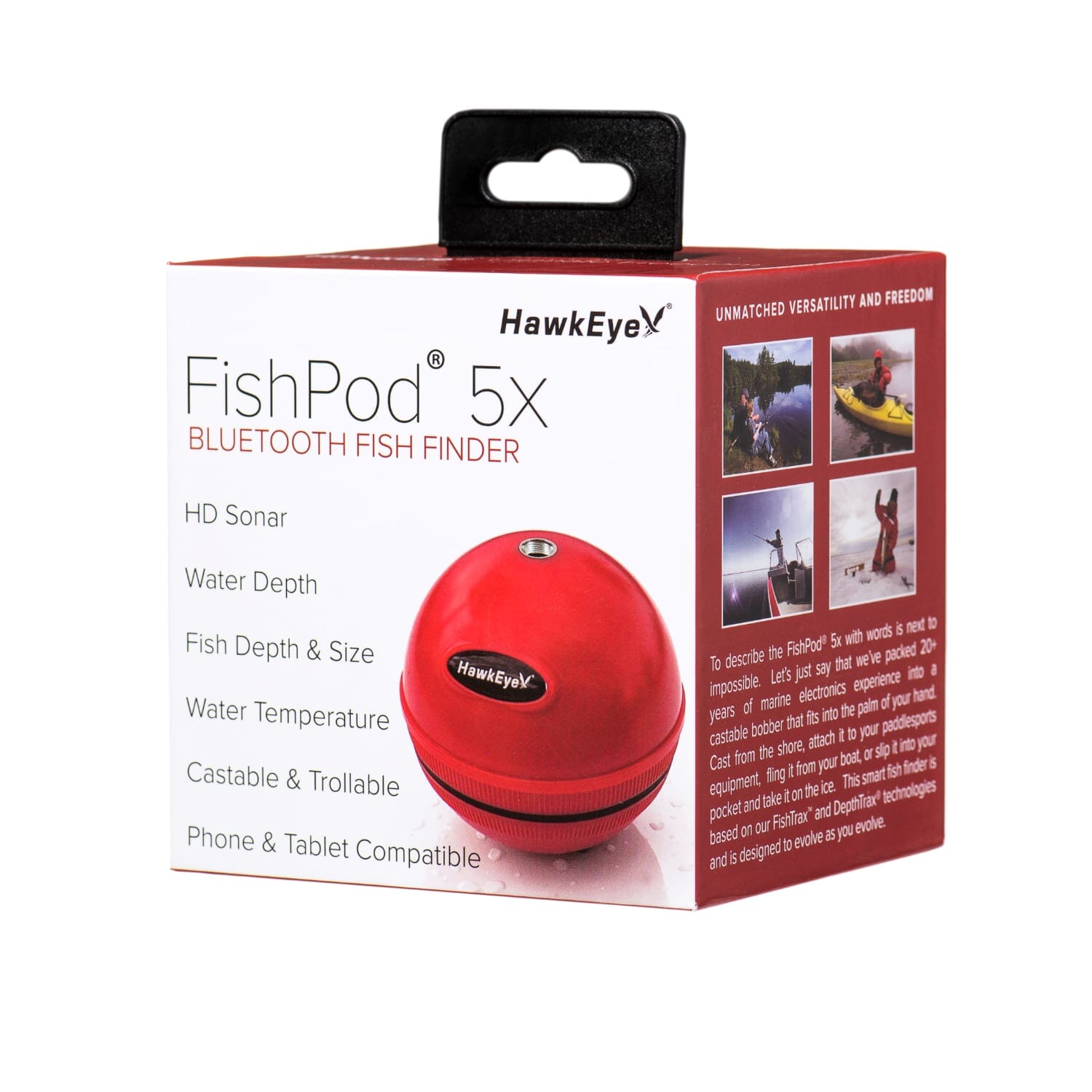 FishPod® 5X BlueTooth Fish Finder – HawkEye® Electronics