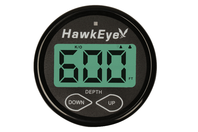 DepthTrax 2B | Boat Mount Depth Finder – HawkEye® Electronics
